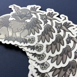 Dragon Age Assan Sticker 2.75 Sticker Grey Warden Griffon - Etsy