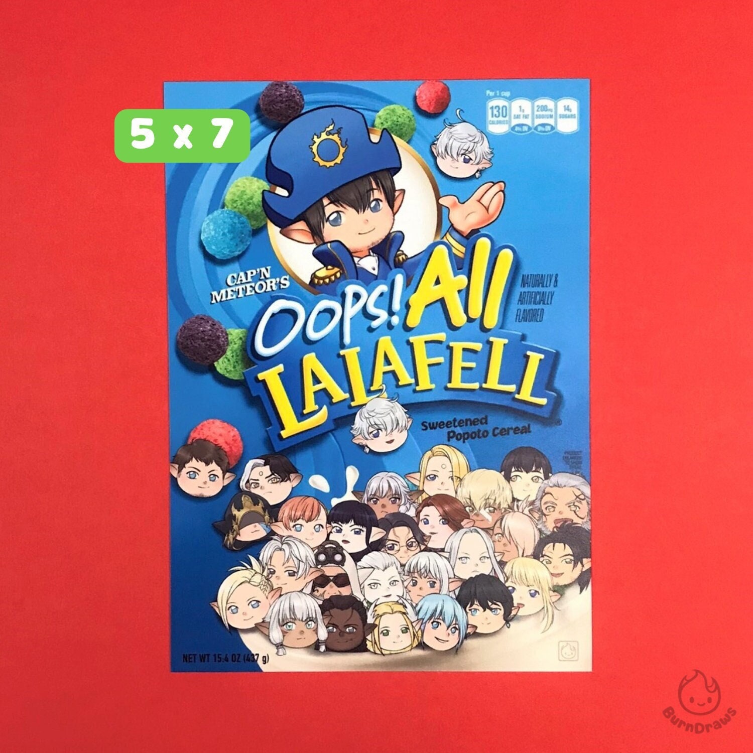 Oops! All Lalafell Print | 5x7 | FFXIV | FF14 - Etsy