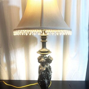 Vintage Art Nouveau,the Three Graces Figurine Lamp,height 30 Inches - Etsy
