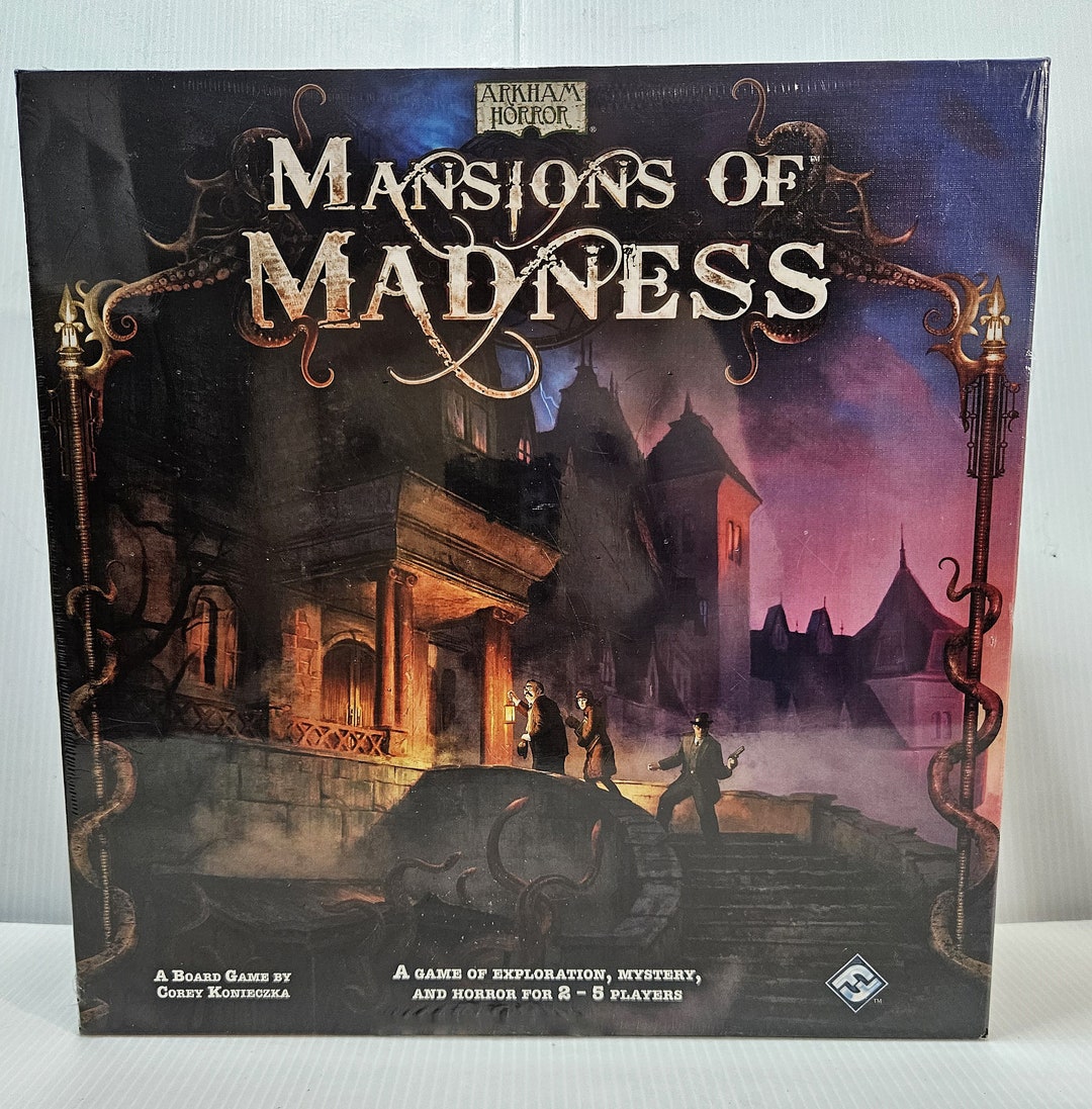 Arkham Horror Mansions of Madness Board Game 2010 1st Edition Nib ...