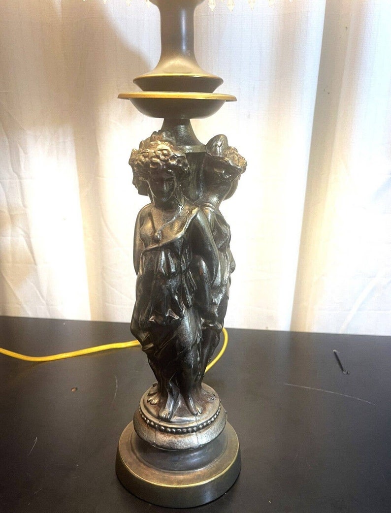 Vintage Art Nouveau,the Three Graces Figurine Lamp,height 30 Inches - Etsy