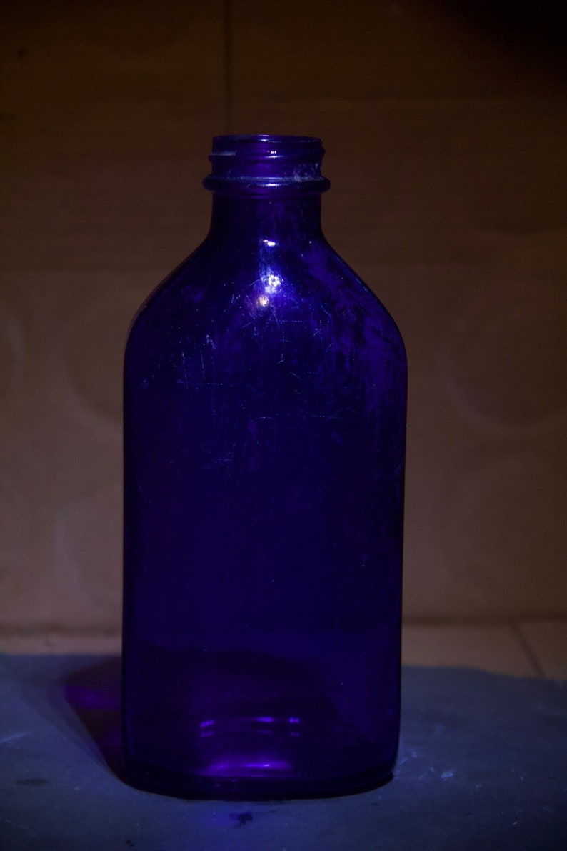 Vintage Antique Phillips Milk of Magnesia Blue Bottle - Etsy