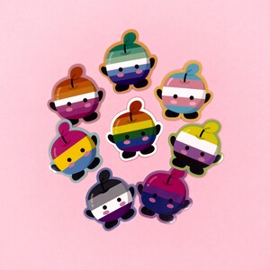 Pride Junimo | Stardew Valley Sticker | 2” Vinyl Stickers for Laptop ...