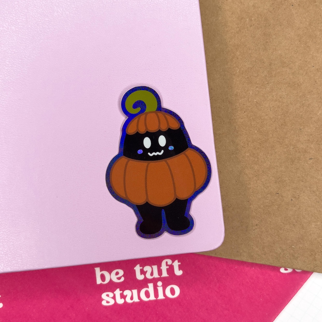 Pumpkin Krobus | Stardew Valley Sticker | 2.5” Vinyl Stickers for ...