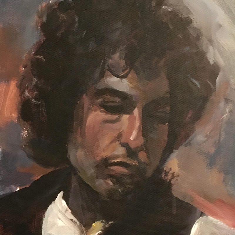 Bob Dylan Portrait - Etsy