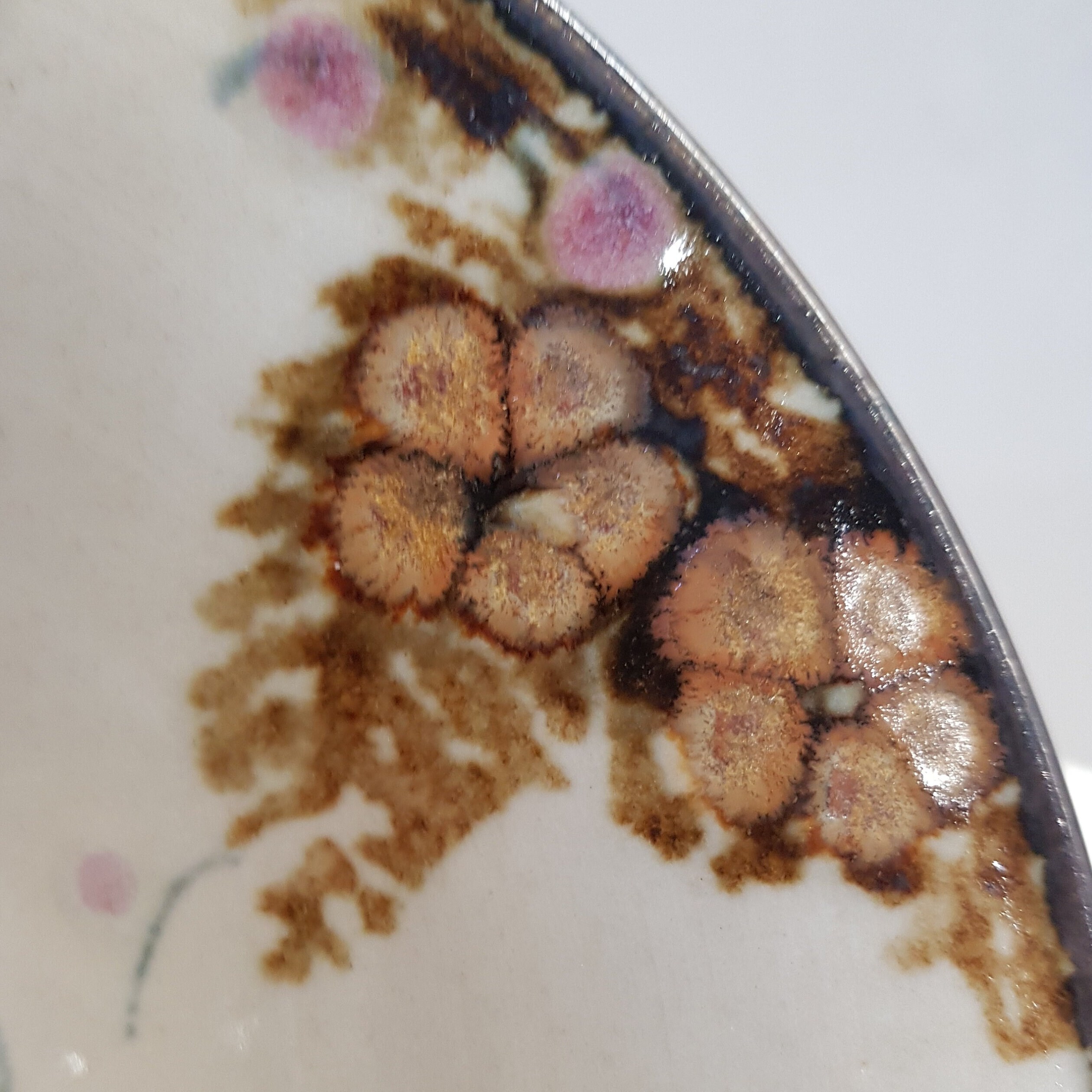 Vintage Australian Stoneware Pottery Bowl Hand Painted and Glazed ...