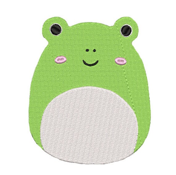 Wendy the Frog Squishmallow 6 Different Embroidery Files - Etsy