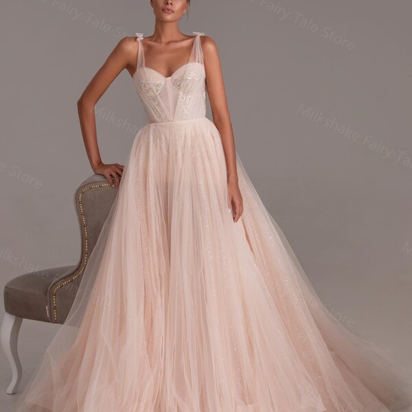 A Line Prom Dress - Etsy