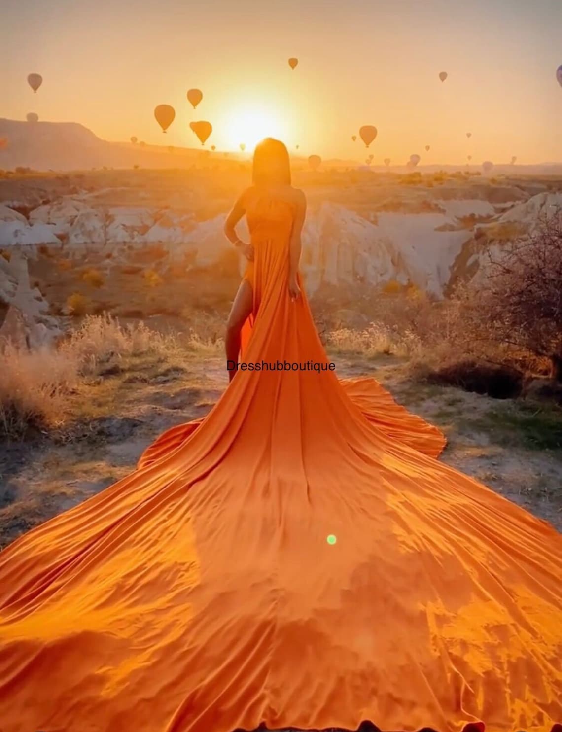 Long Flying Dress Flying Dress for Photoshoot Long Train - Etsy UK