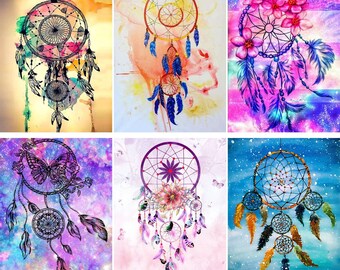 Diamond Painting Dream Catcher - Etsy