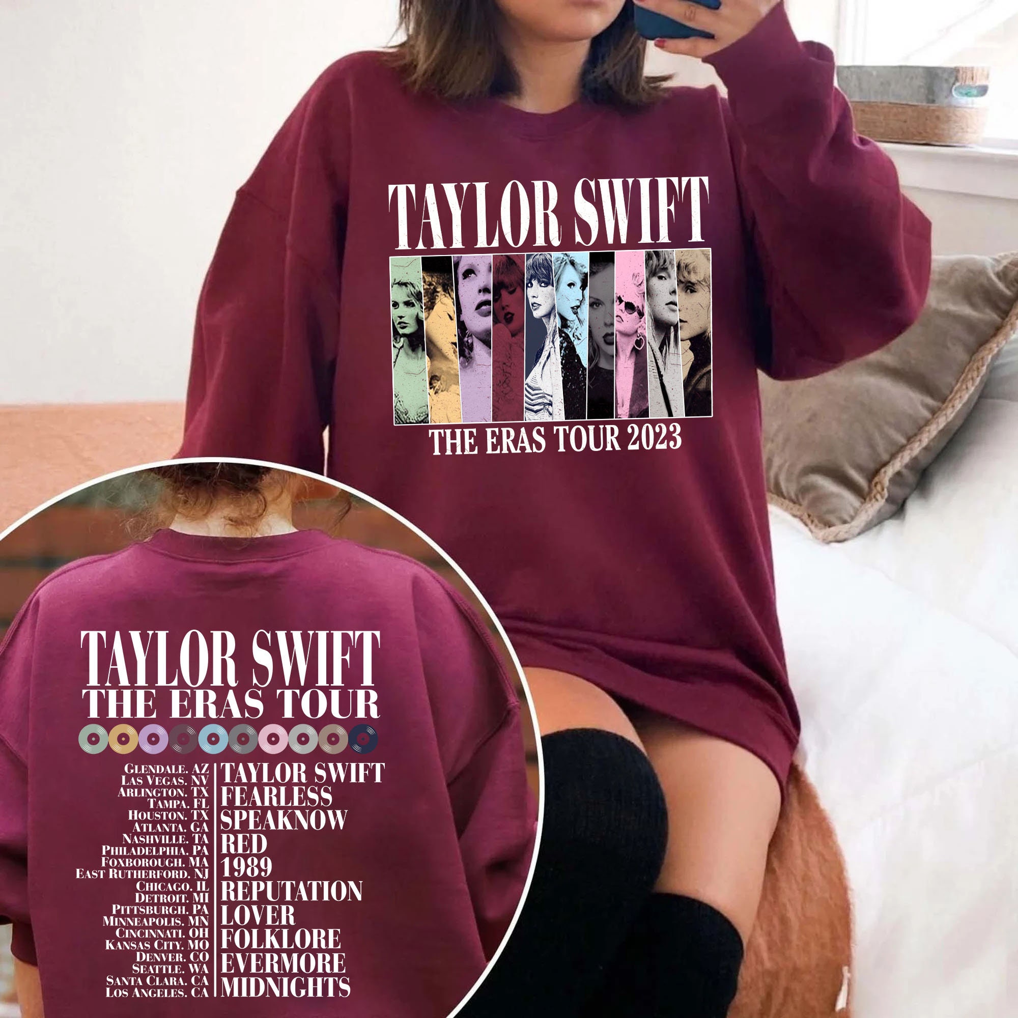 Taylor The Eras Tour Shirt, Taylor Version Merch T-Shirt, Taylor ...