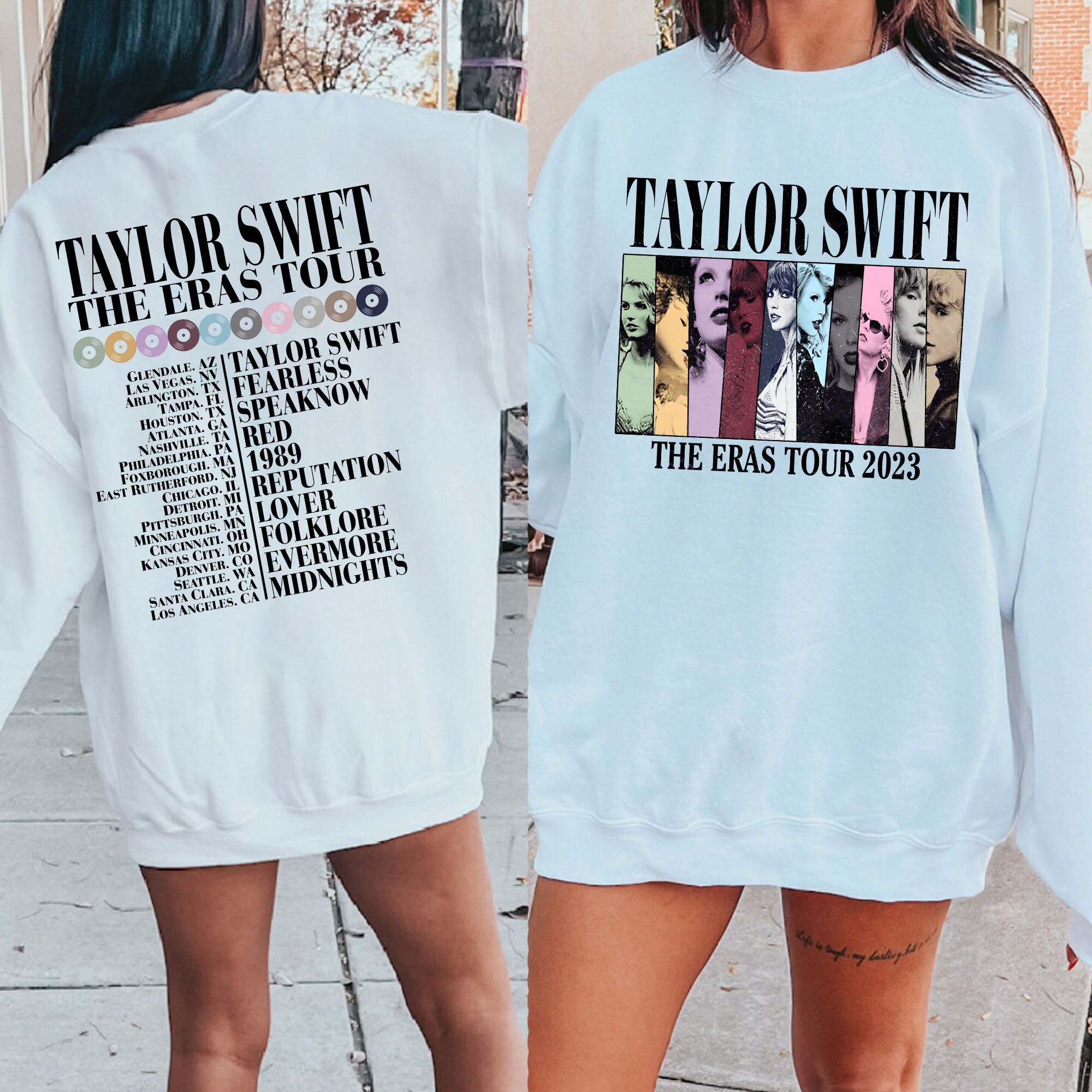 Taylor The Eras Tour Shirt, Taylor Version Merch T-Shirt, Taylor ...