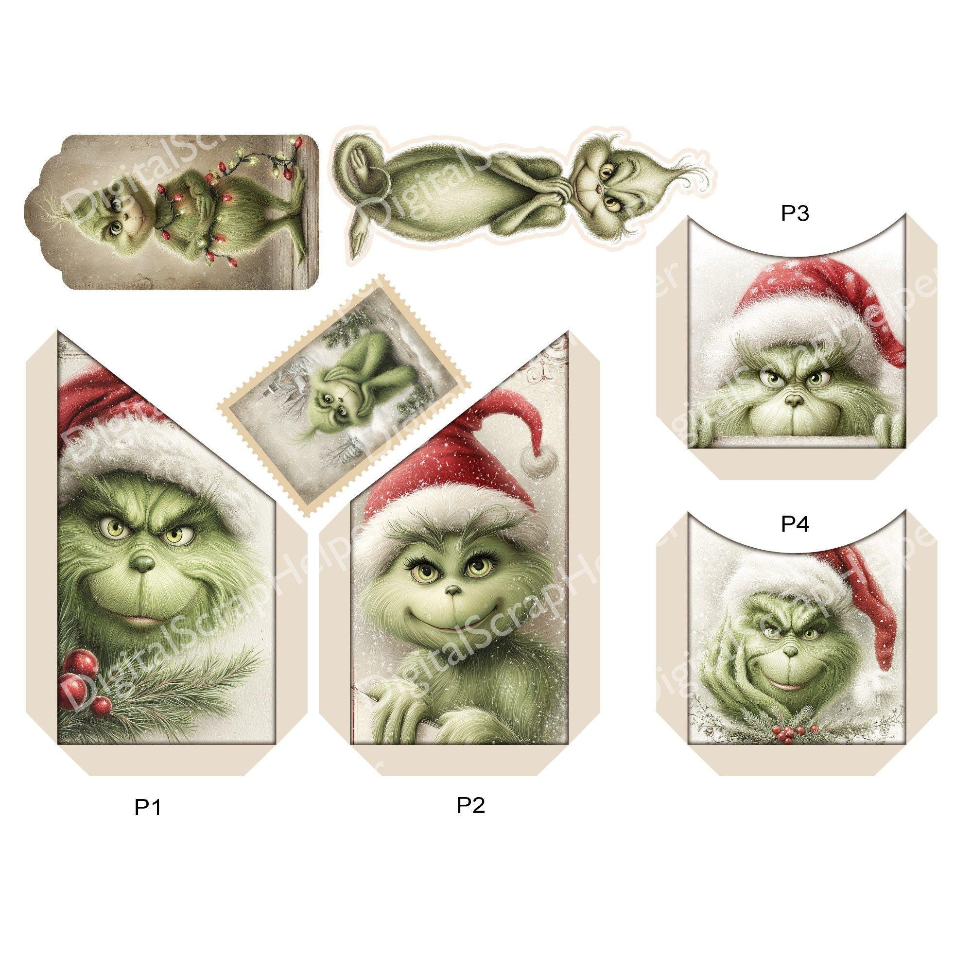 Grinch Christmas DIY Folio Kit for Holiday Craft and December ...