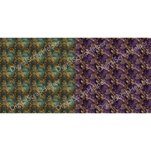 Victorian Gothic Seamless Pattern Distressed Grunge Background Timeless ...