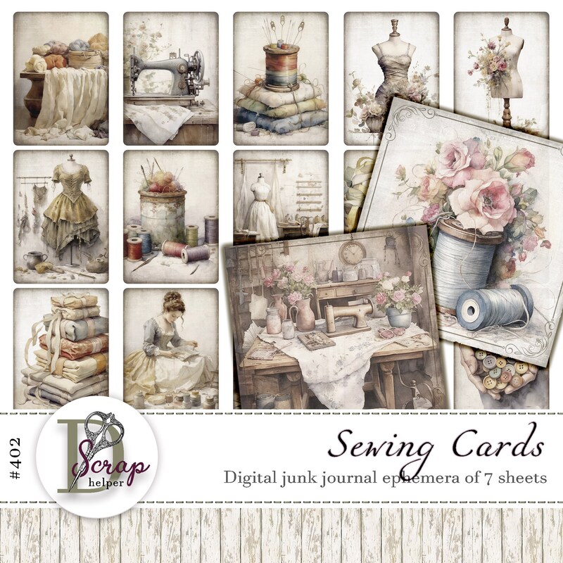 Sewing Card - Etsy