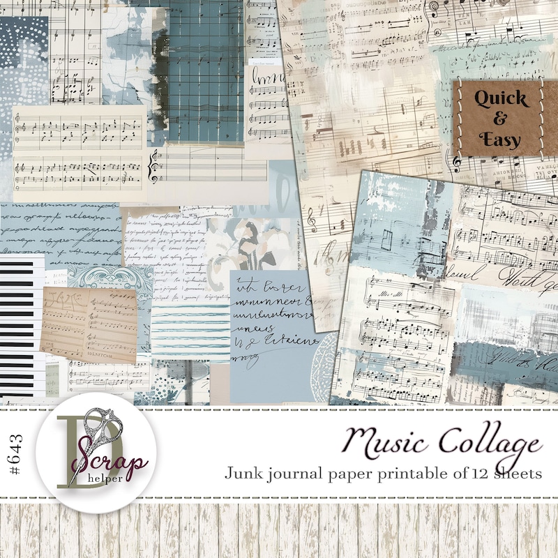 Sheet Music Paper - Etsy