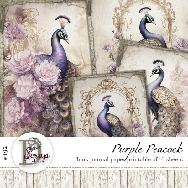 Peacock Papers - Etsy