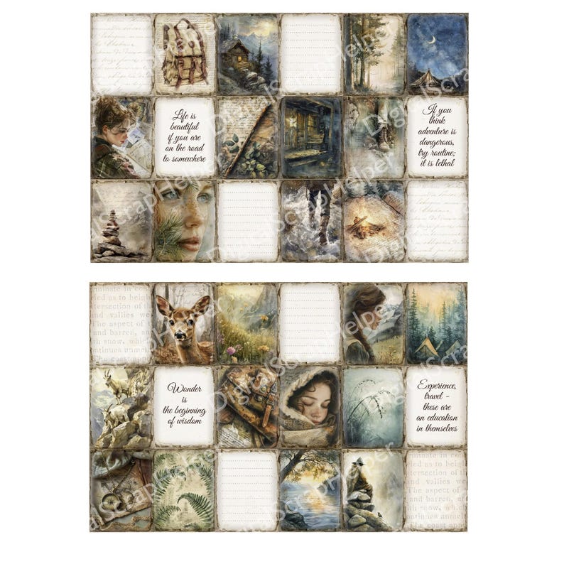 Travel Mini Books for Tourism Enthusiasts Miniature and Dollhouse Tiny ...