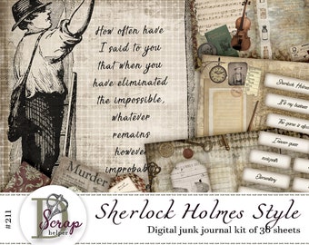 Secret Agent Journal & Ephemera Kit. Digital Download. - Etsy