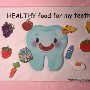 Dental Health Sorting Game - Etsy