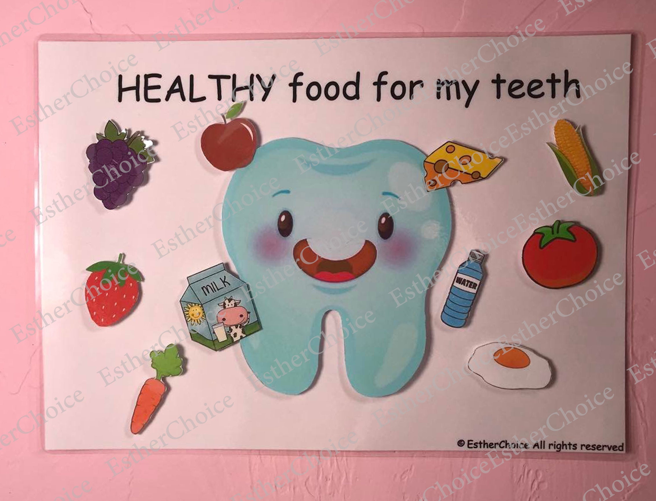 Dental Health Sorting Game - Etsy
