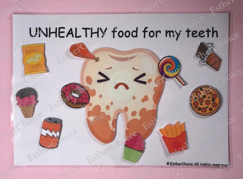 Dental Health Sorting Game - Etsy