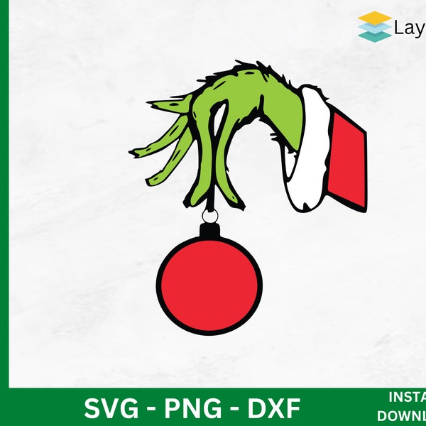 Grinch Svg File Free - Etsy