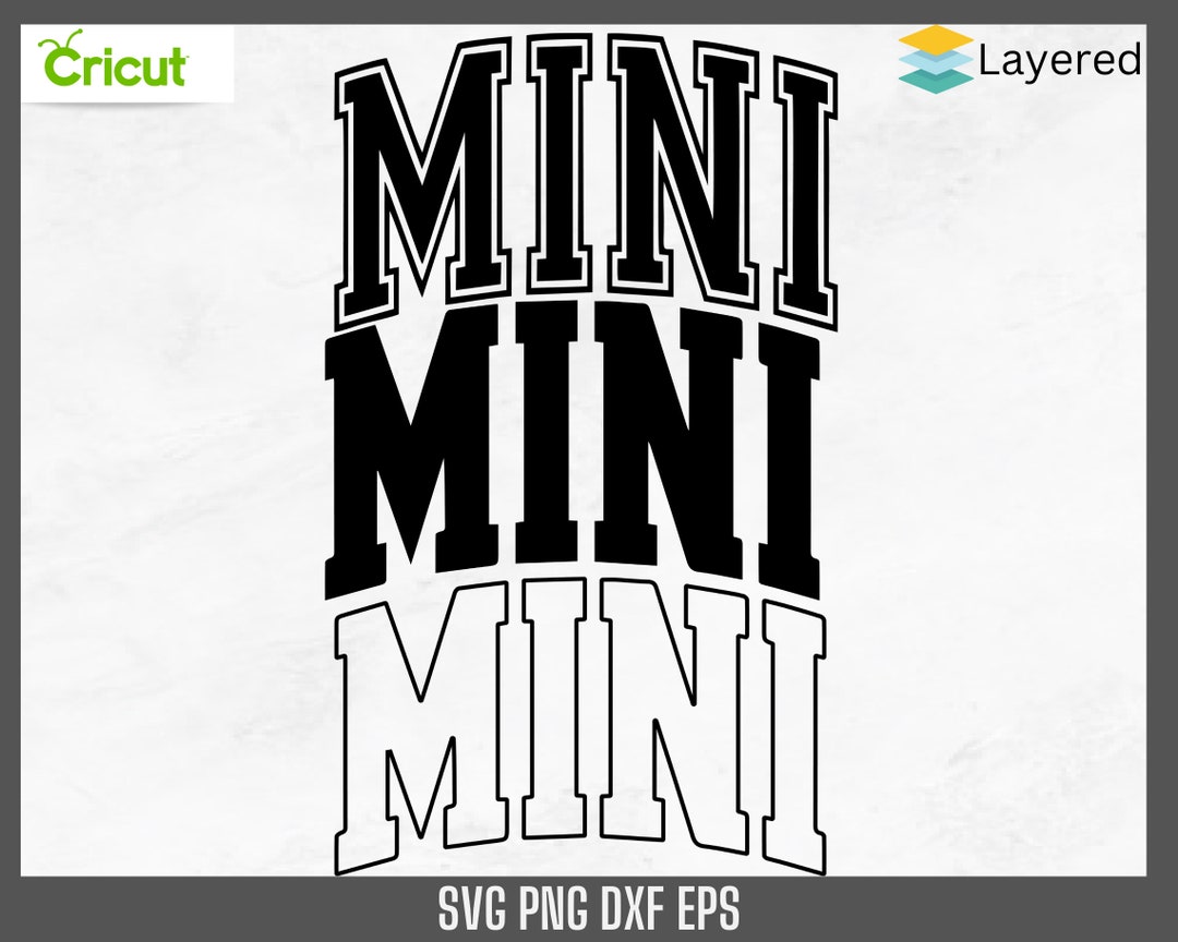 Mini SVG Mama Svg Mom Svg Varsity Mini Svg Mama T Shirt - Etsy