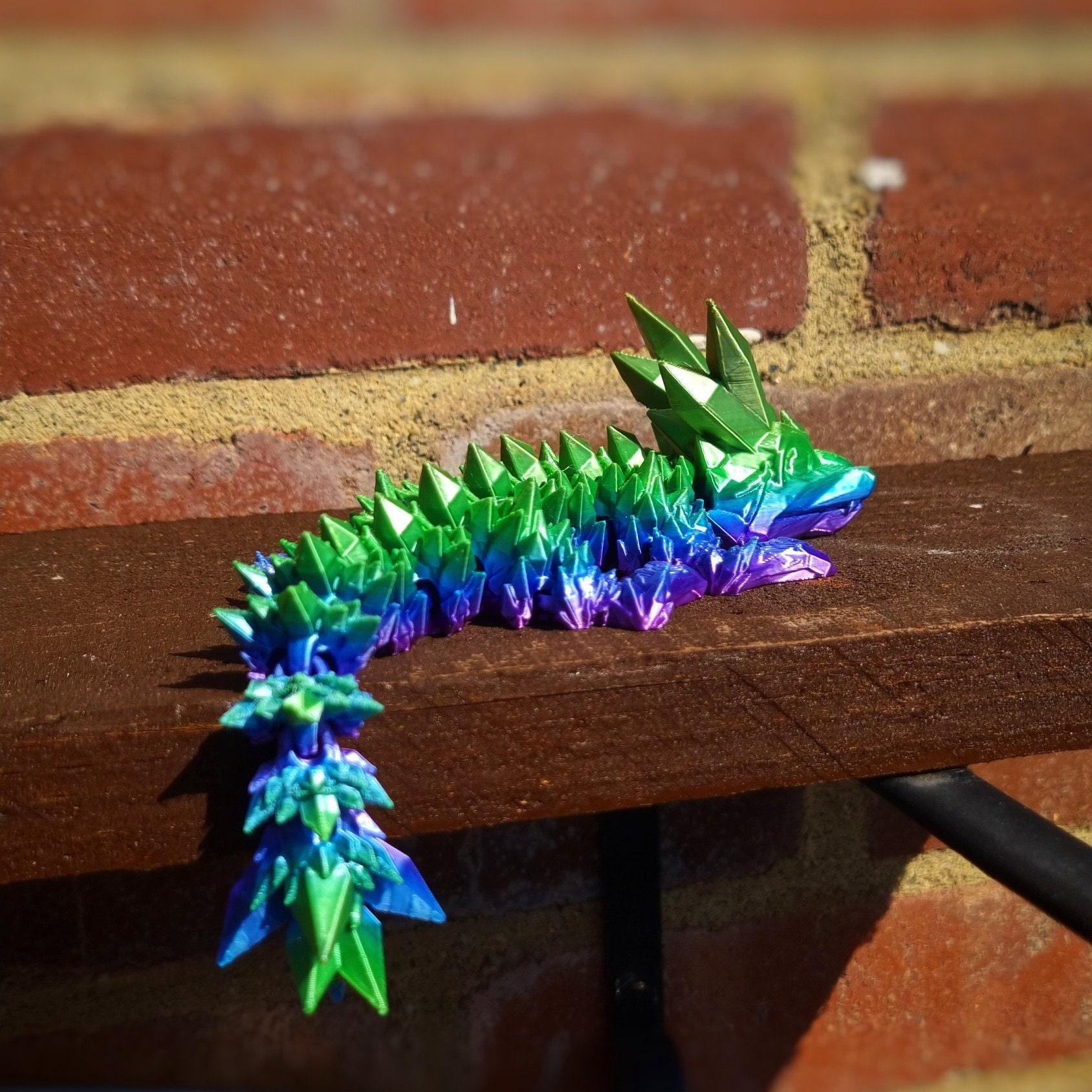 Magic Crystal Dragon Flexible Fidget Toy Baby/teen/adult - Etsy