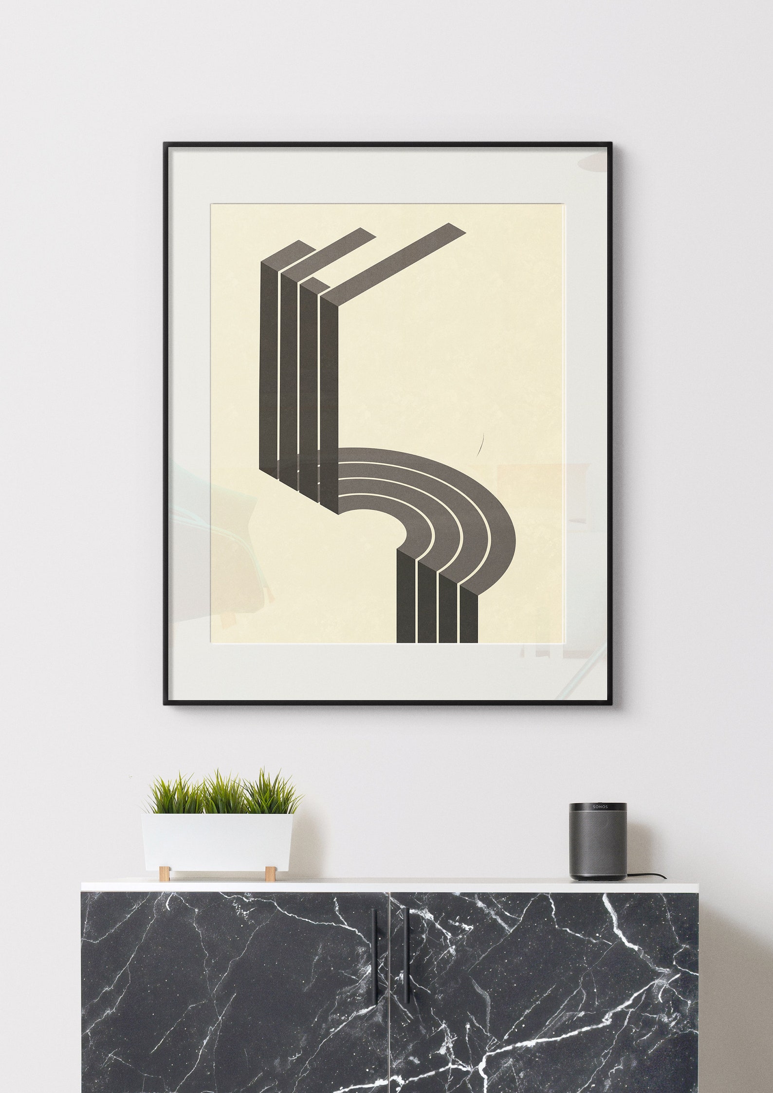 Abstract Printable Art 'stripes'- Minimalist Art - Postmodern ...