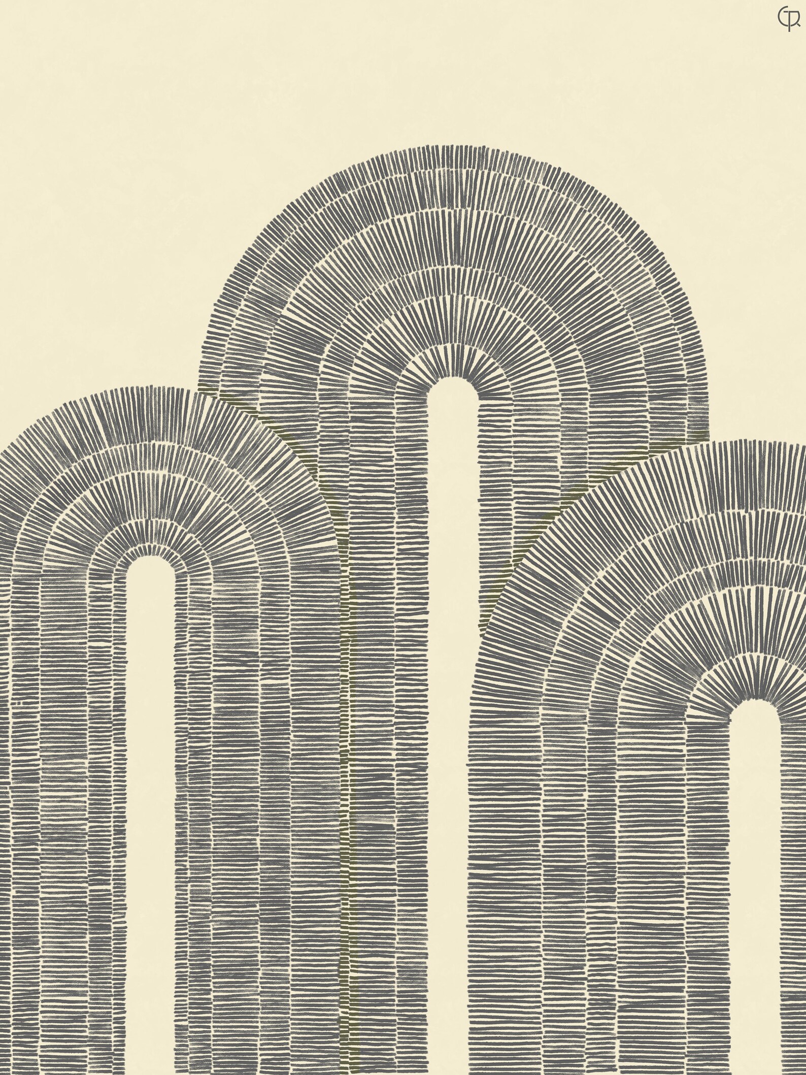 Line Art 'three of a Kind' Printable Art Boho - Etsy