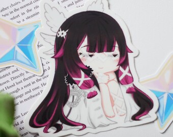 Haikaveh/kavetham Cat Chibi Sticker Genshin Impact Matte - Etsy