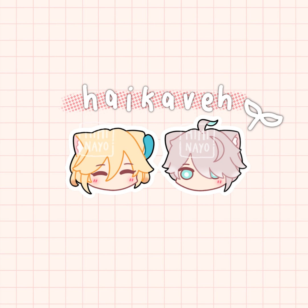 Haikaveh/kavetham Cat Chibi Sticker Genshin Impact Matte - Etsy