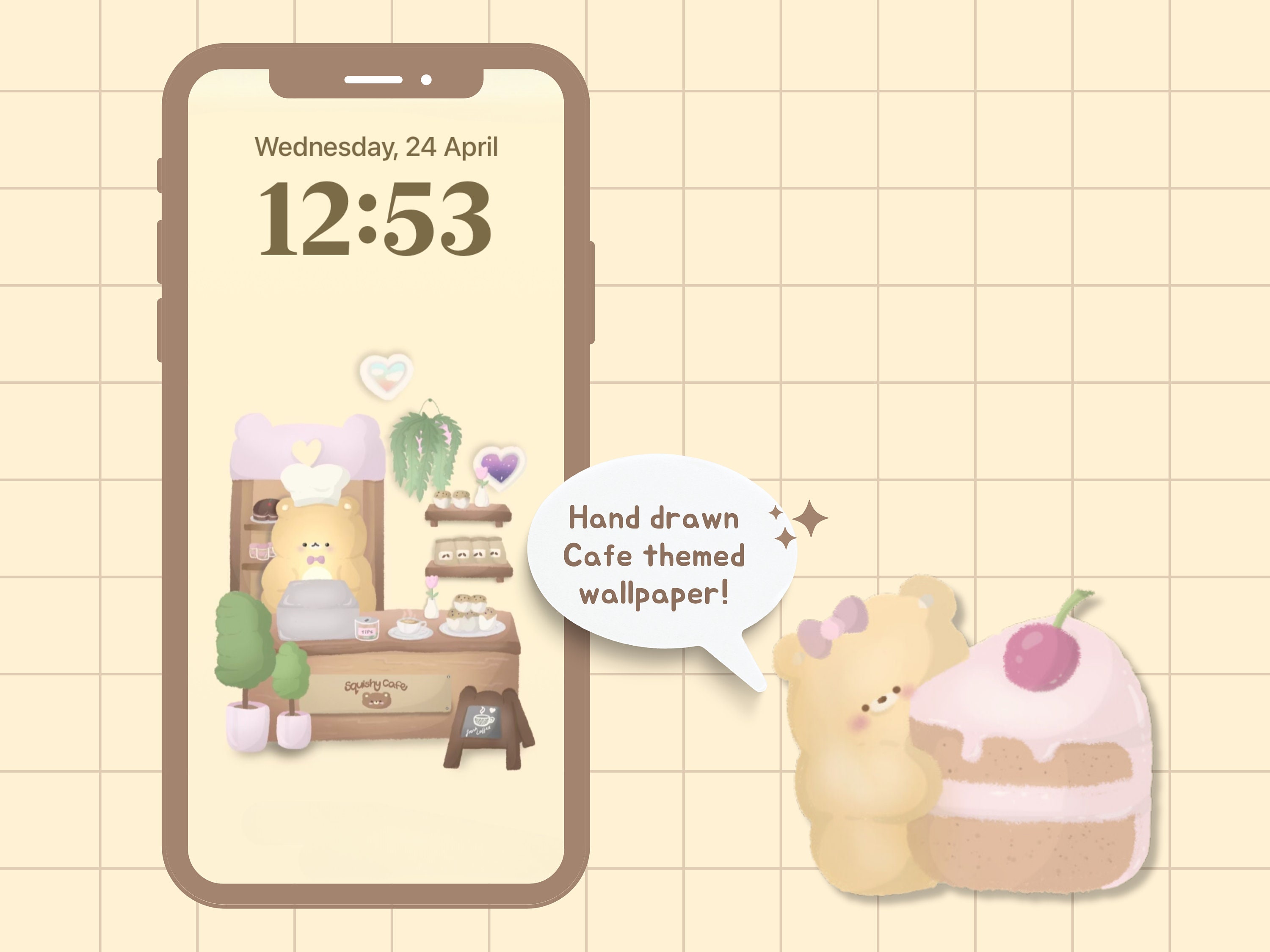 Cute App Icons | Coffee App Icons | Home Screen Set up | Kawaii App ...