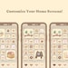 Cute App Icons Coffee App Icons Home Screen Set up Kawaii App Icon Pack ...
