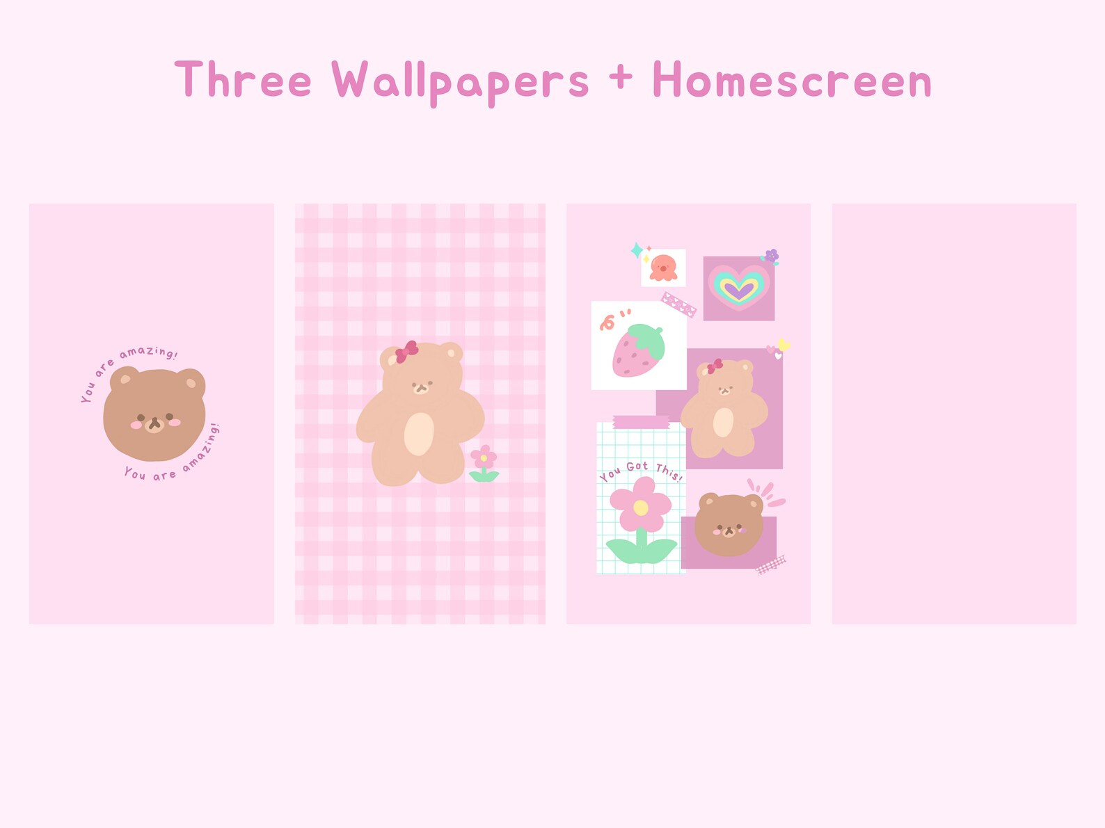 Random Cute Things App Icon Set | Cute App Icons | Home Screen | Kawaii ...