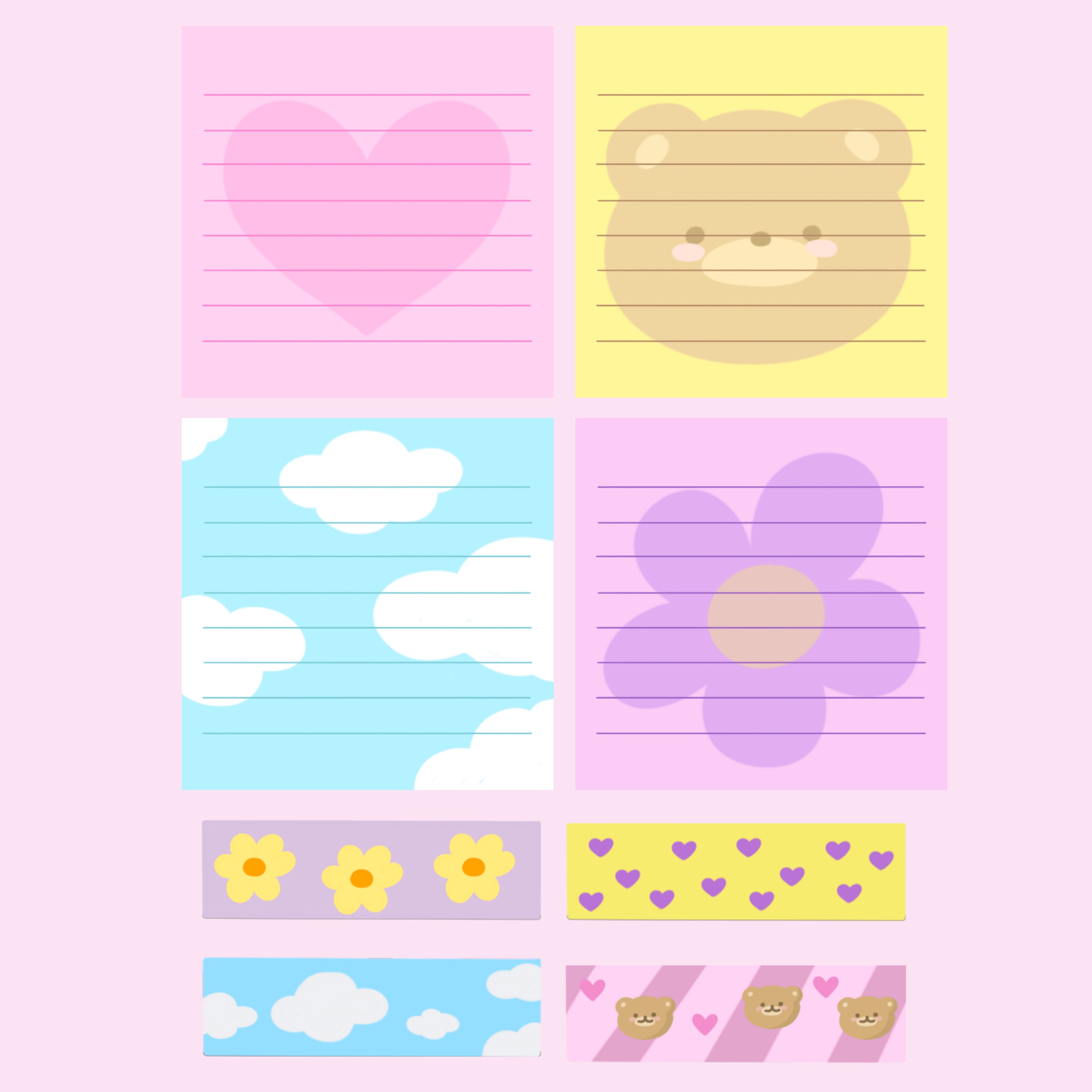 Cute Digital Planner Stickers Kawaii Digital Planner Stickers Everyday ...