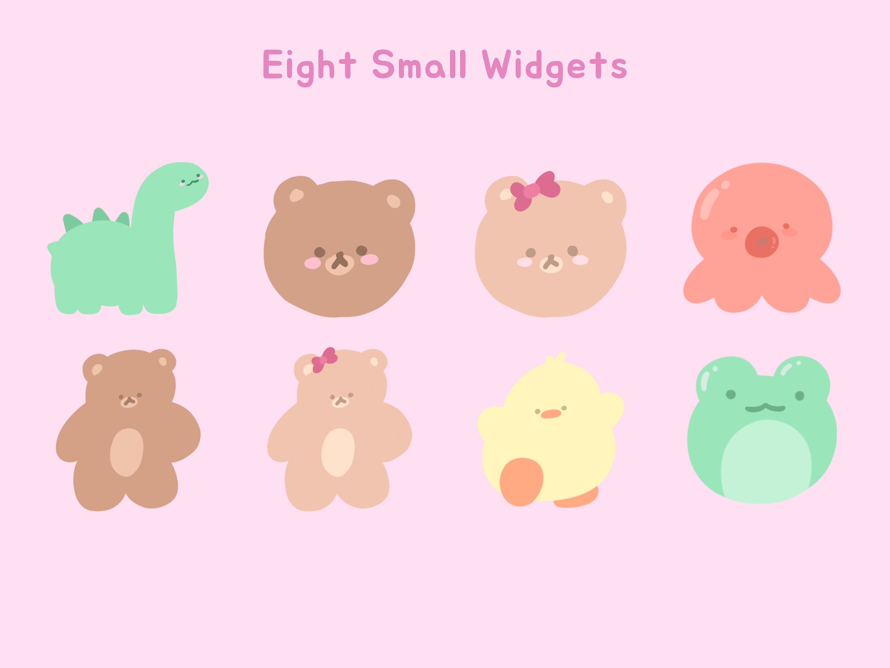 Random Cute Things App Icon Set | Cute App Icons | Home Screen | Kawaii ...