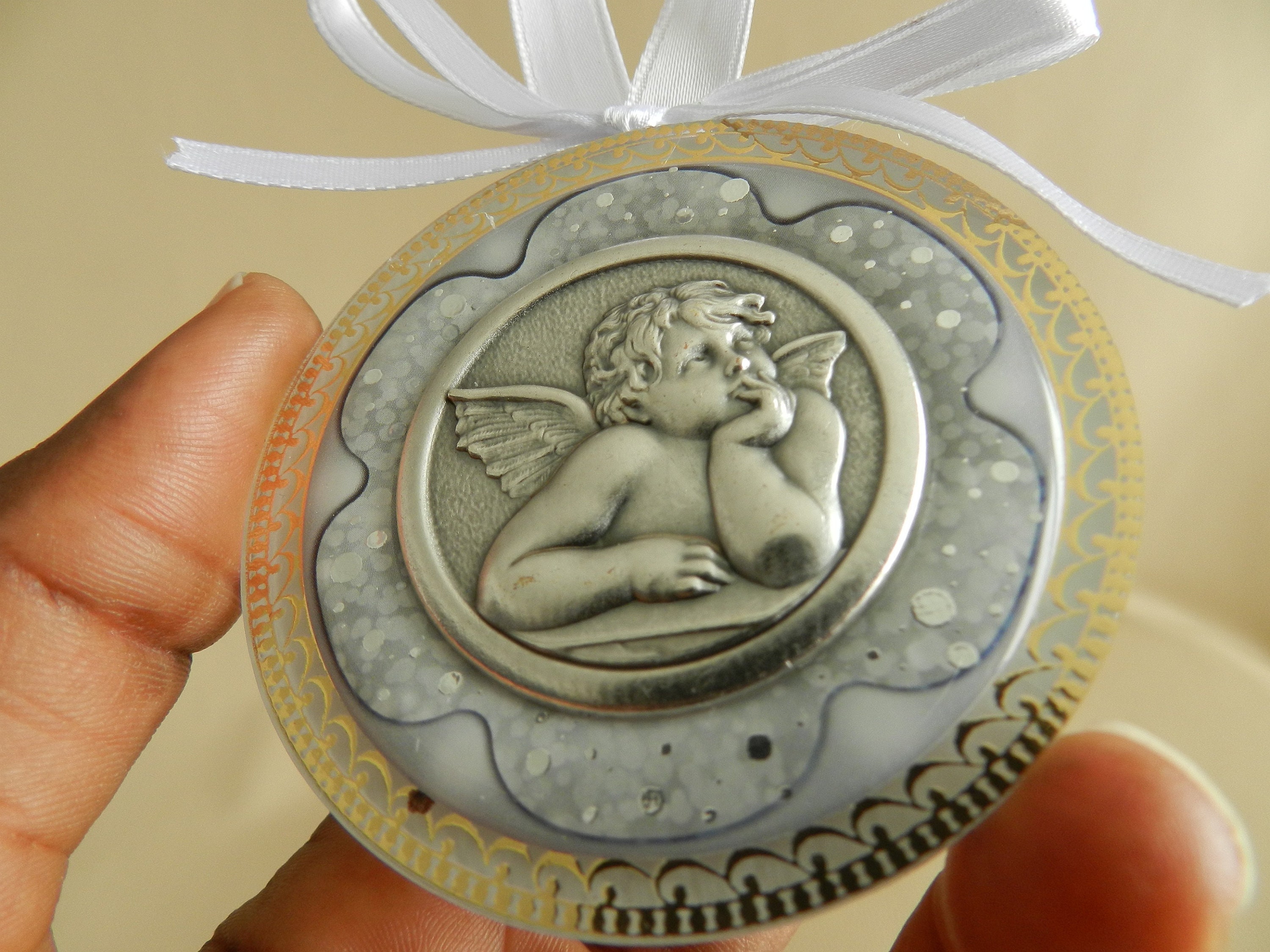 Raphaël Guardian Angel for Baby, Cradle, Infant Jesus Cradle, Religious ...