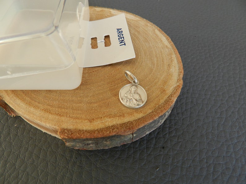 Sacred Heart Scapular Medal Blessed by a Priest, Sacred Heart of Jesus ...