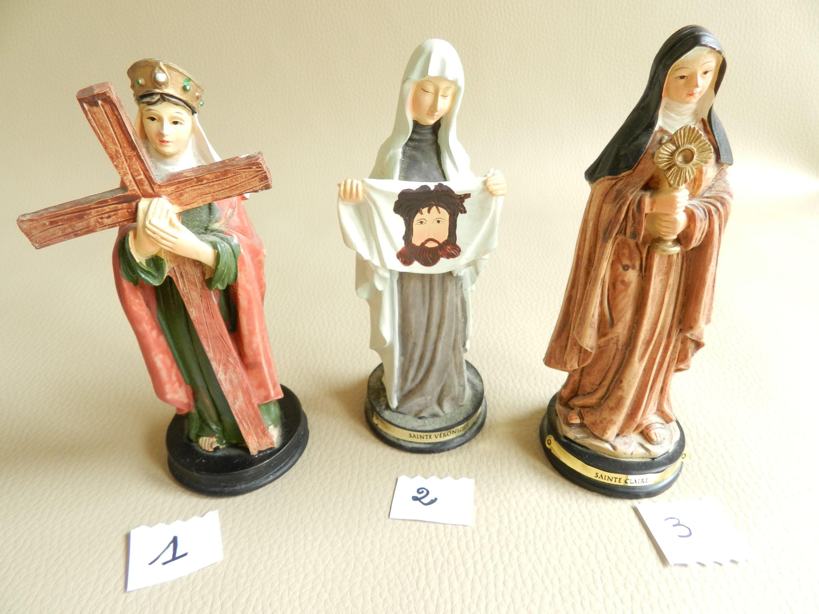 Catholic Saint Figurine, Miraculous, Patron Saint Statue, Saint ...