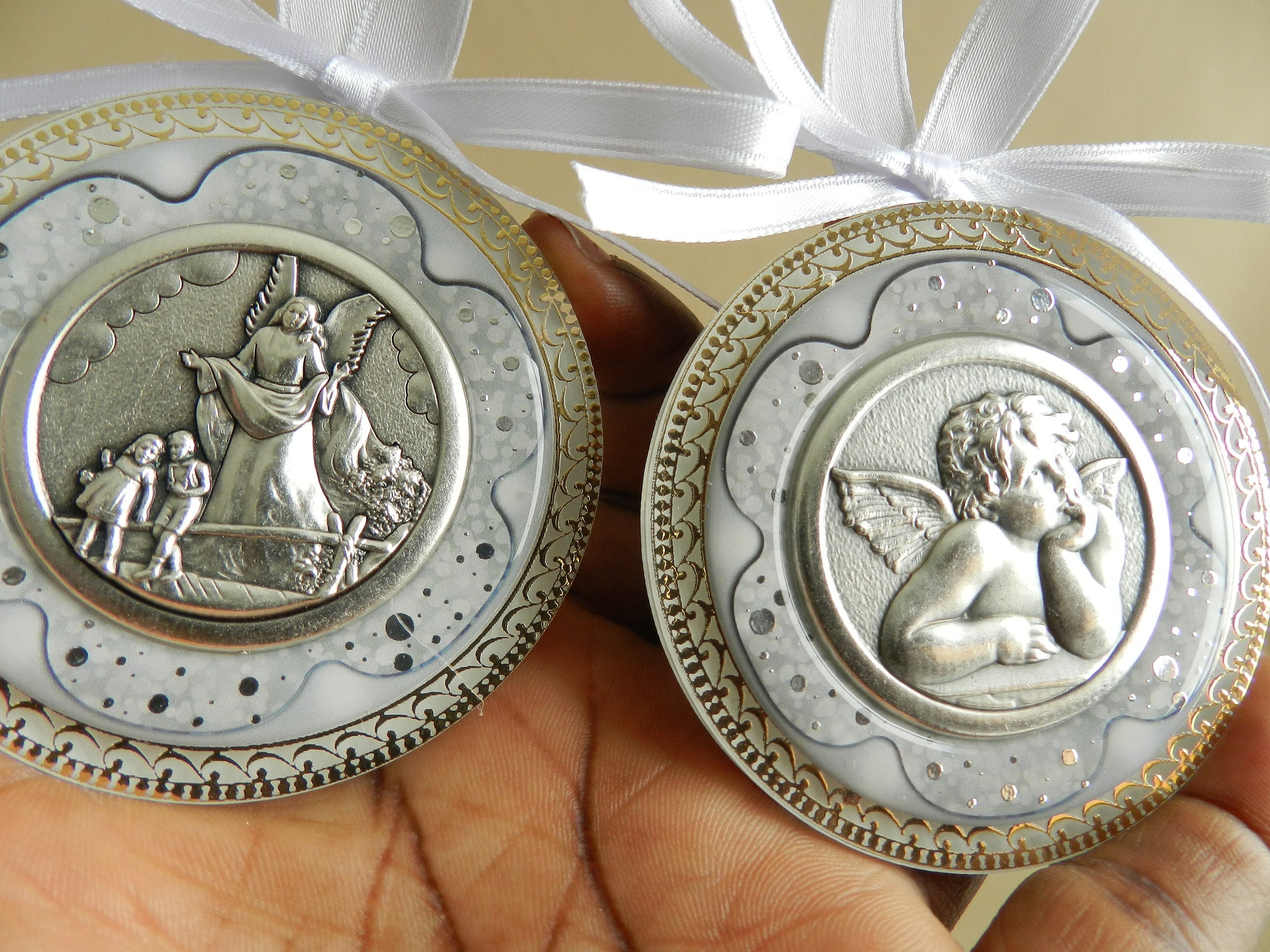 Raphaël Guardian Angel for Baby, Cradle, Infant Jesus Cradle, Religious ...