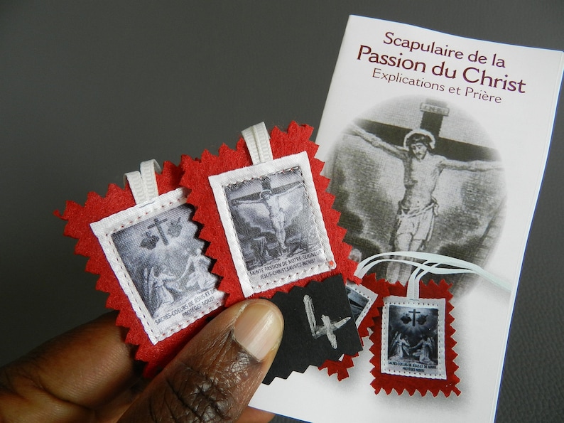 Religious Scapular - Miraculous Scapular - Precious Blood Scapular ...