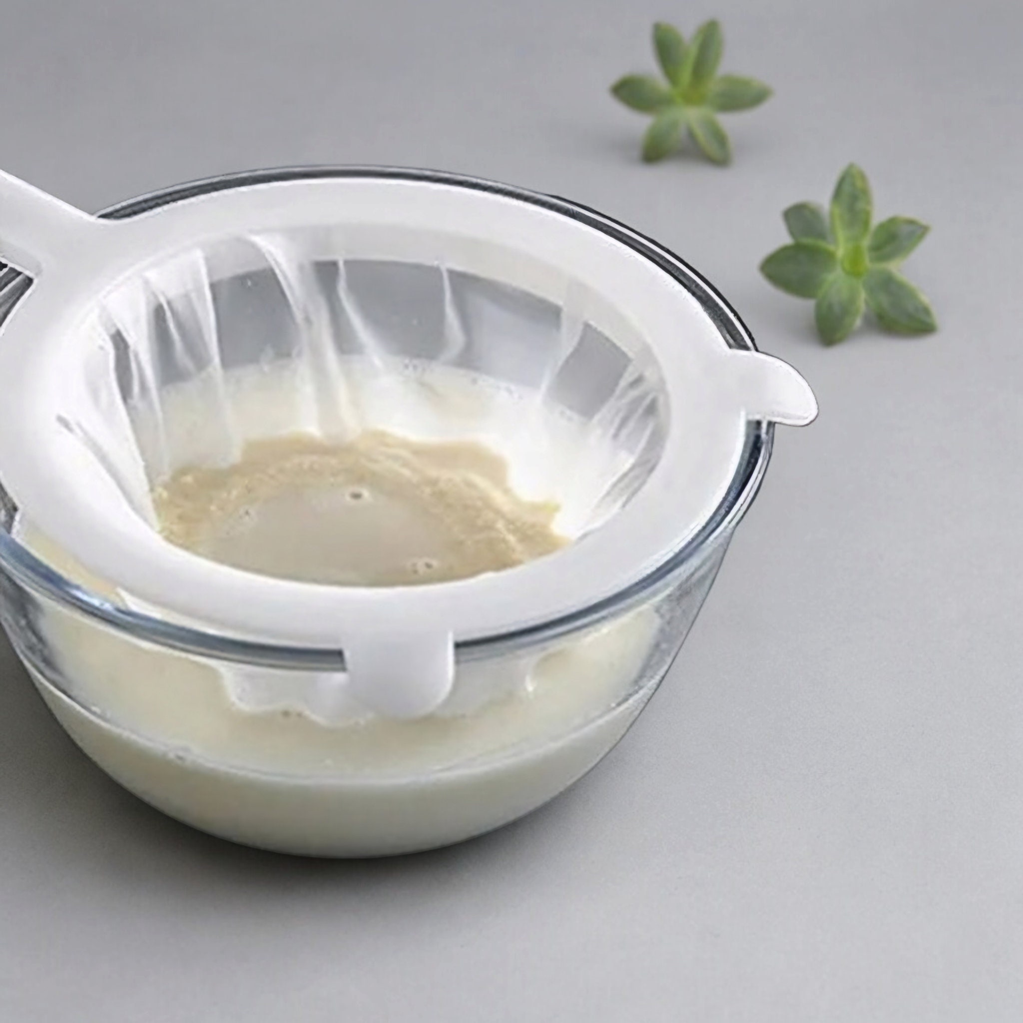 Fine Mesh Strainer & Sieve With Handle Ideal for Starter Kefir and ...