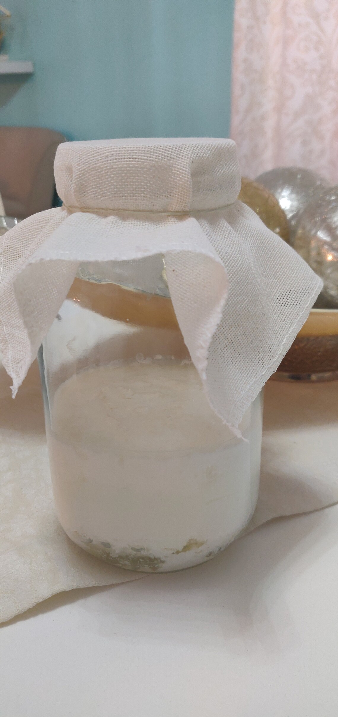 Eco-friendly Muslin Jar Cover for Kefir Fermentation Ideal - Etsy