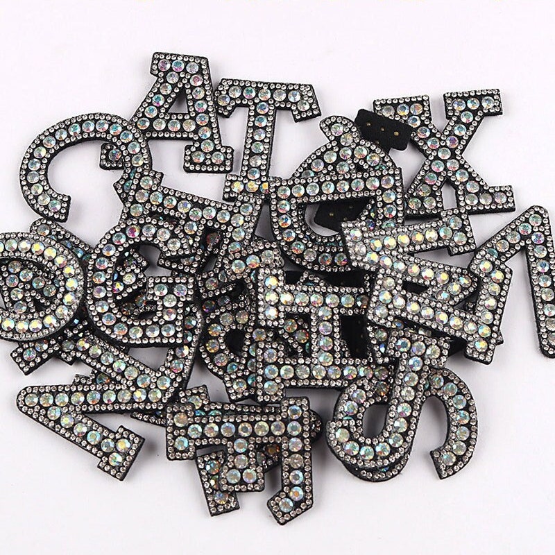 Rhinestone Iron On - Etsy