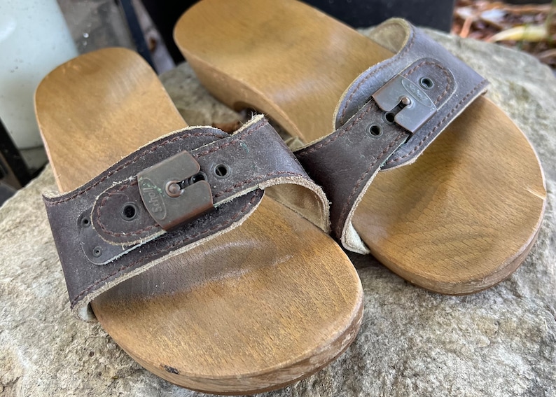 Original 1970s Dr. Scholls Exercise Sandals Sz 7 - Etsy