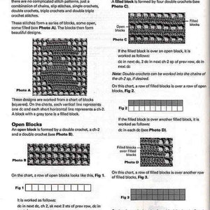 101 File Crochet Charts PDF Download Vintage Crochet Pattern - Etsy