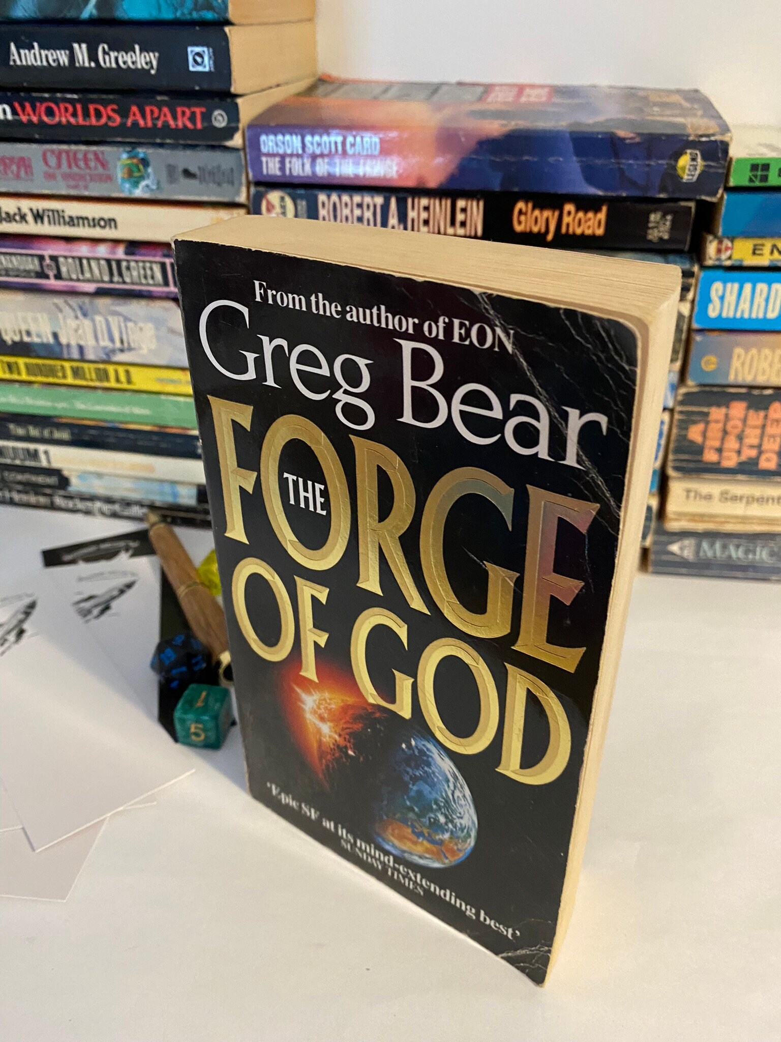 The Forge of God. Retro Scifi Book. Second Hand Scifi Book. - Etsy