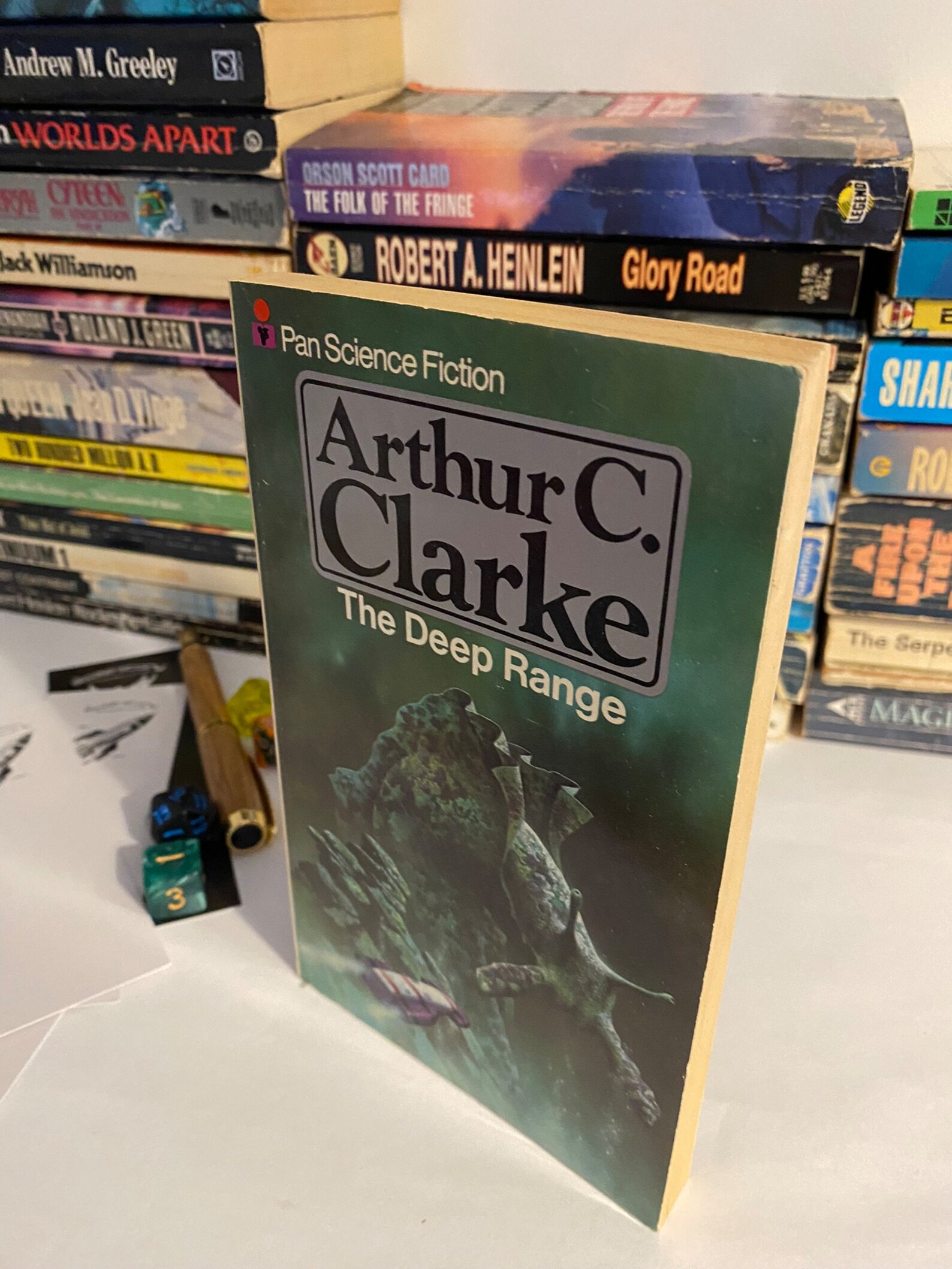 The Deep Range. Retro Scifi Book. Second Hand Scifi Book - Etsy